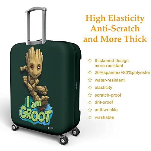 Buy Kuber Industries Marvel I Am Groot Luggage Cover|Polyester Travel ...