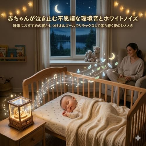 Play Mysterious Ambient Sounds and White Noise to Stop Baby Crying ...