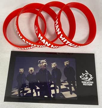 Amazon.co.jp: Man With A MISSION Rubber Band + Sticker : Toys & Games