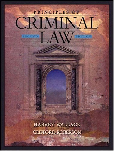 Amazon.com: Principles of Criminal Law (2nd Edition): 9780801319198 ...