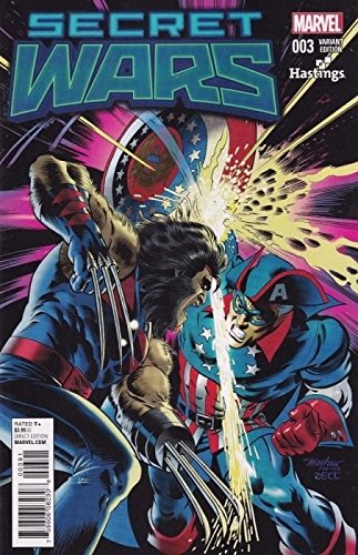 Secret Wars #3 (Hastings Variant): Jonathan Hickman: Amazon.com: Books