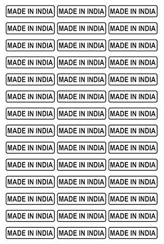 Glitters India Sticker Label for Packaging, Shipping, Transportation ...