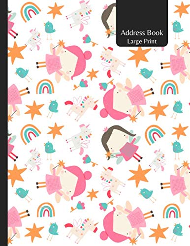 Amazon.com: Address Book Large Print: Easy To Read Big Print Design ...