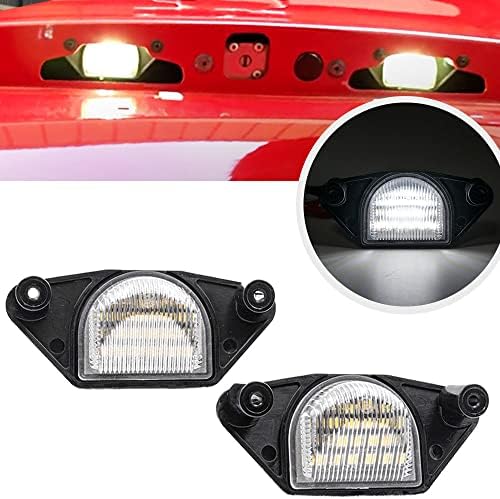 LED License Plate Lights Number Lamp for Chevy Corvette C4 C5 C6 ...