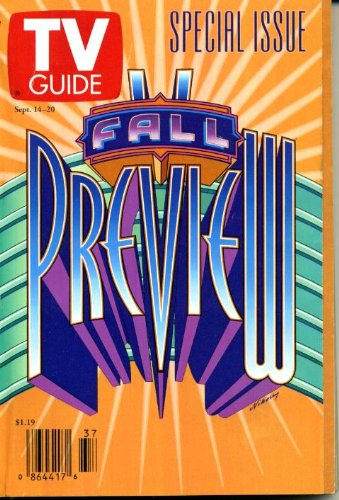 TV Guide September 14 1996 Fall Preview Issue, Dennis Rodman, Dan ...