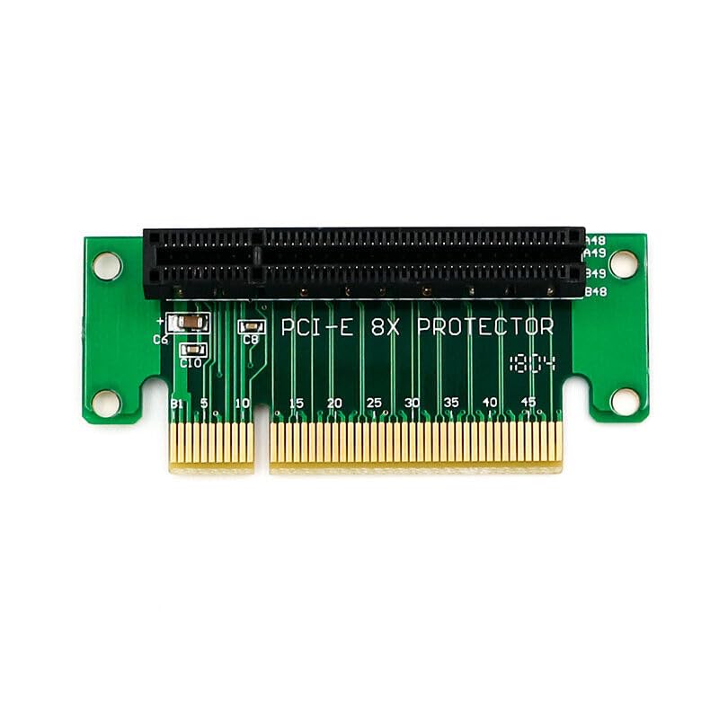 Amazon.com: PCI-Express 8X Left-Facing 90 Degree Riser Right-Angle ...