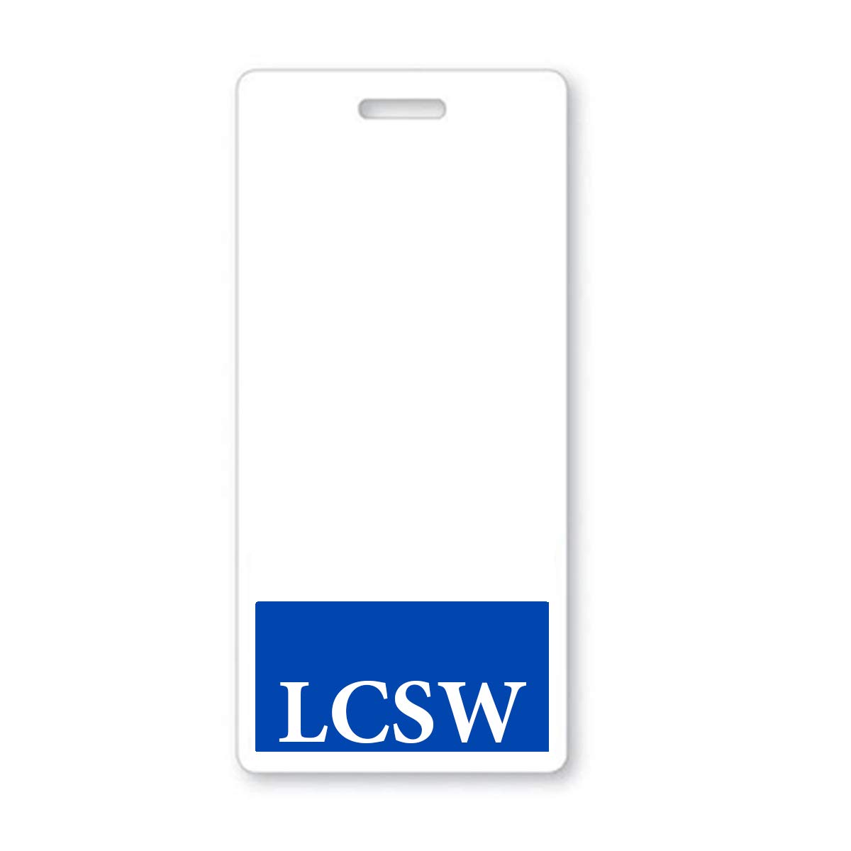 Amazon.com : LCSW Badge Buddy - Heavy Duty Vertical Badge Buddies for ...