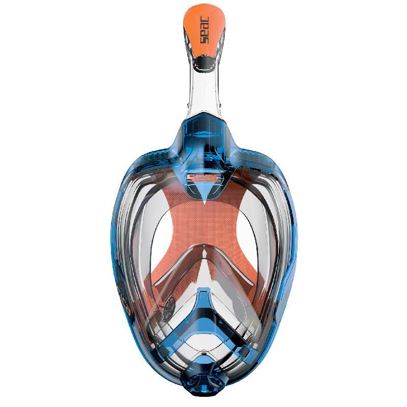 Snapklik.com : Seac Magica, Full Face Antifog Snorkelling Mask