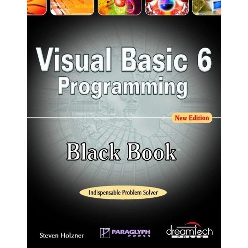 Visual Basic 6 Programming Black Book Wcd Bs Paperback Steven Holzner 9788177220537