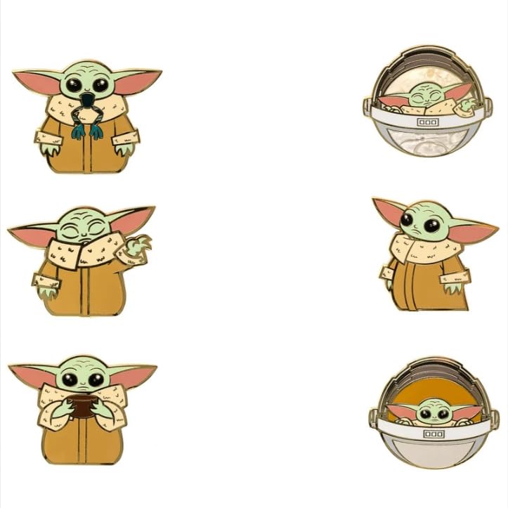 Amazon.com: Loungefly Star Wars Mandalorian The Child Baby Yoda Grogu ...