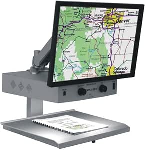 Amazon.com: Explorer Classic LCD CCTV Magnifier-3.0x-57x -19in : Health ...