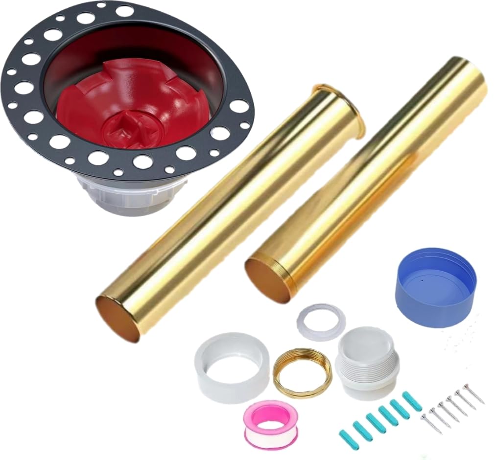 Freestanding Tub Drain Rough-in Kit, Bathtub Drain Kit with Brass Tail ...