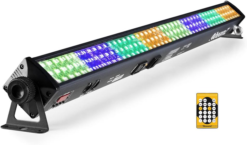 BeamZ LCB144 MKII LED Light Bar 144 SMD RGB Colour Wall Wash - DMX ...