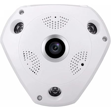 Amazon.com : HD 1080P 360 Degree Dome Surveillance Cameras Indoor ...