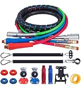 Amazon.com: CheeMuii Semi Truck Air Lines Kit with 16" Double Tender ...
