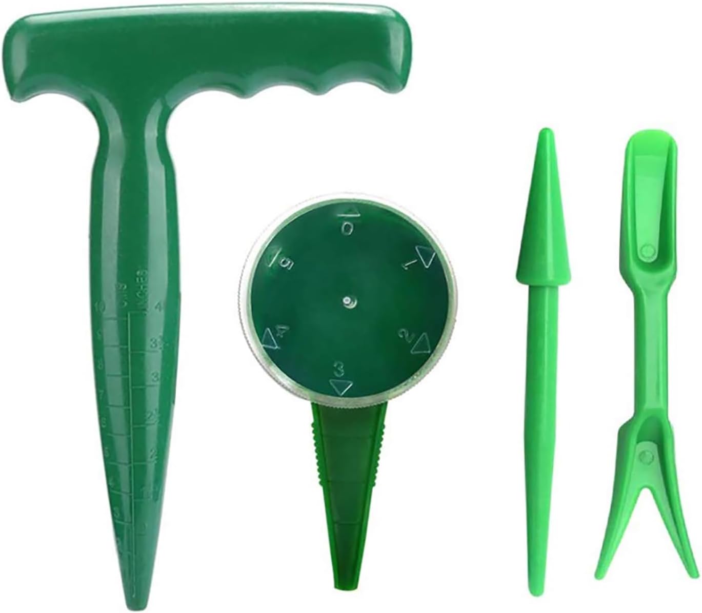 Amazon.com : wowoda 4 Pack Garden Hand Planter Seeder Tool Adjustable ...