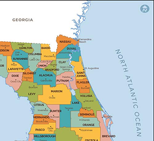 Map Of Northeast Florida Florida Road Maps Statewide, Regional,