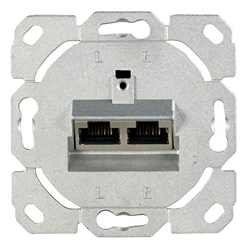 BIGtec Network socket CAT6a LAN socket universal surface-mounted box ...