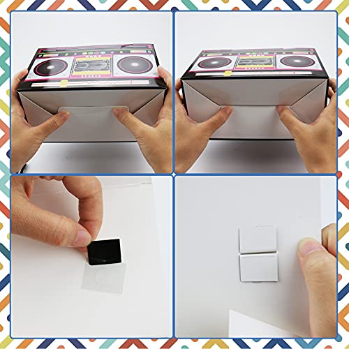 Hegbolke Novelty Boom Favors Boxes – 80s Theme Boom Box 80’s Theme ...