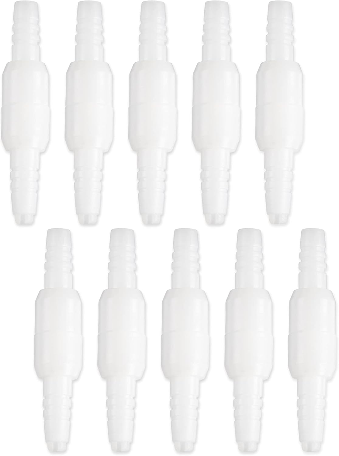 Amazon.com : Swivel Oxygen Tubing Connectors 10 - Pack - Oxygen Therapy ...