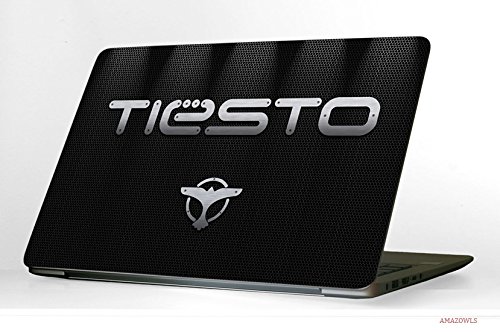 AmazOwls tiesto logo EDM electronic dance and music dj rock laptop skin ...