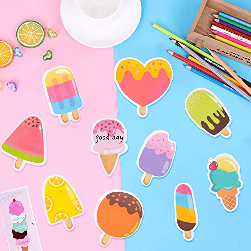 Snapklik.com : 30 Pack Ice Cream Sticky Notes, Total 600 Sheets ...