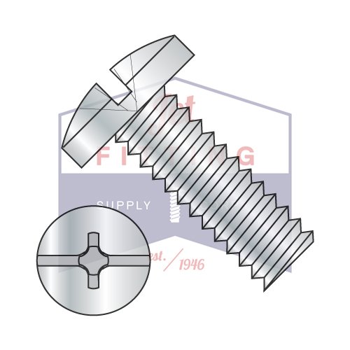 4-40 x 1/4" Machine Screws / Combo / Binder Undercut Head / Steel ...