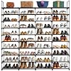 Amazon.com: 10 Tiers Shoe Rack, Large Capacity Shoe Shelf, Tall Shoe ...