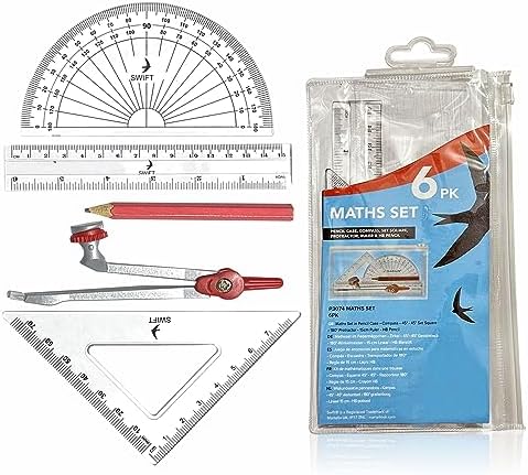 Maths Set Professional Math Geometry Set Secondary School Stationery ...