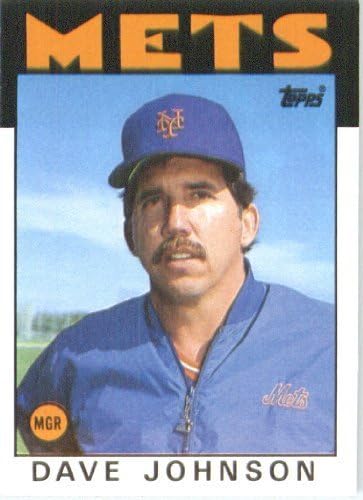 Amazon.com: 1986 Topps Baseball Card #501 Dave Johnson : Collectibles ...