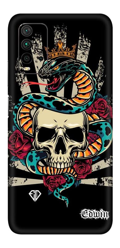 WRAP CRAFT Mobile Skin Sticker Compatible with Redmi 9 Power (Not Back ...