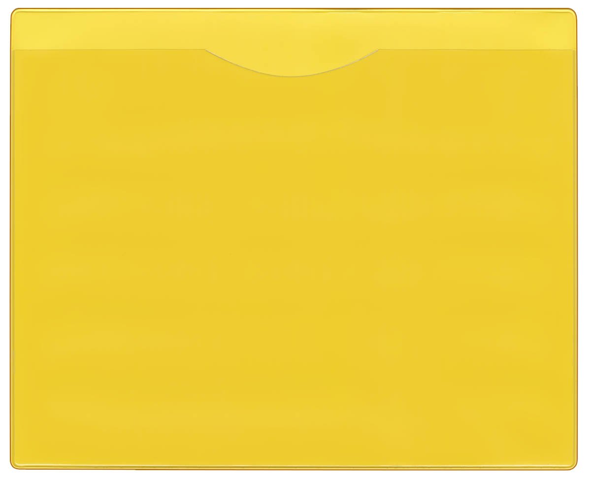 Amazon.com : StoreSMART - File Jackets - 10-Pack - Yellow Plastic Back ...