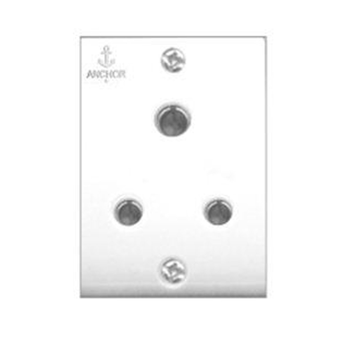 Buy Anchor Penta 6A White Penta 3 Pin Socket Isi 38342 (Pack of 20 ...