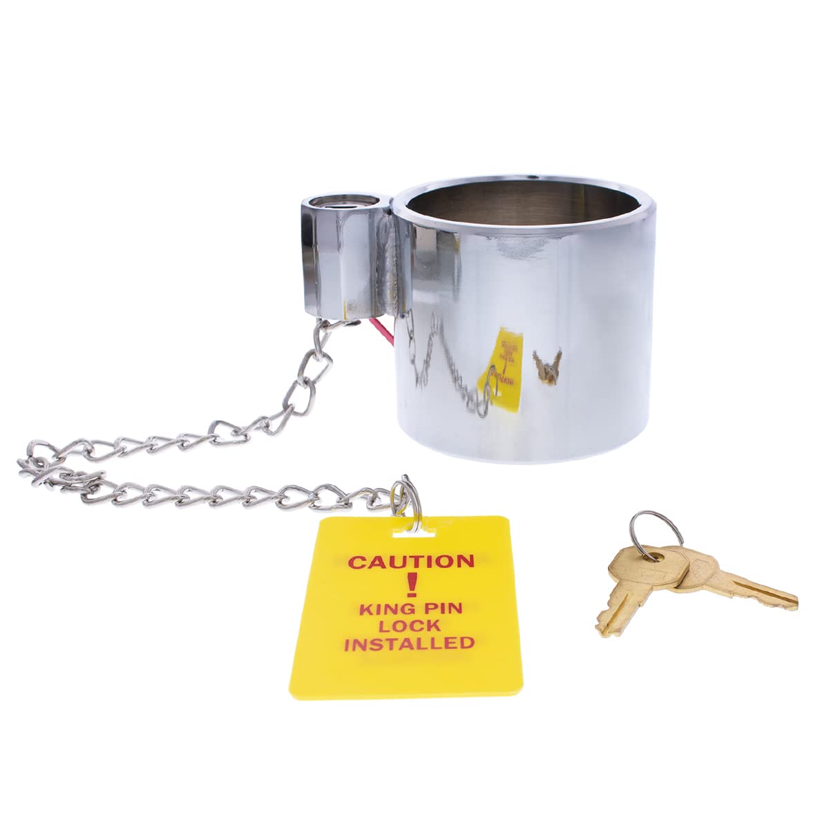 Amazon.com: United Pacific 90107 Heavy-Duty Steel King Pin Lock w/12 ...