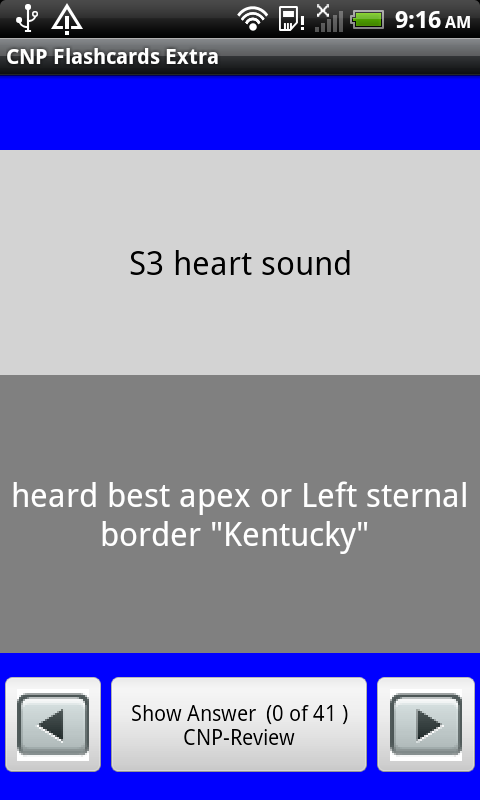 CNP Flashcards Extra:Amazon.com:Appstore for Android