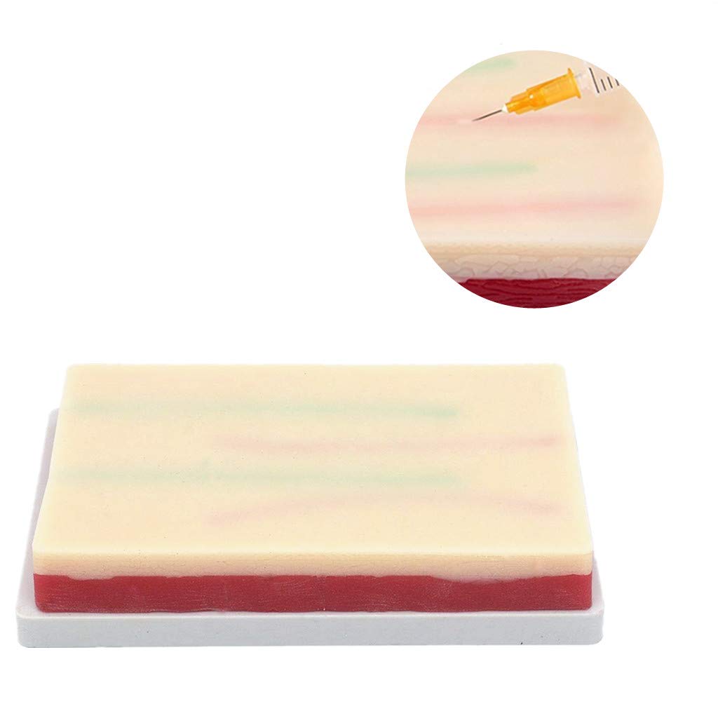 Buy Venipuncture IV Injection Training Pad Model With 4 Veins Imbedded ...