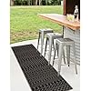 Amazon.com: Lahome 2x6 Modern Jute Outdoor Runner Rug Runners for ...
