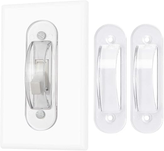 Amazon.com: Wall Switch Guards Plate Covers Child Safety Security Home ...