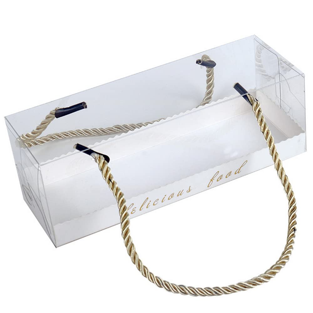 Xizhi 30 Set Gold Rectangular Pastry Packaging Box With Hand ...