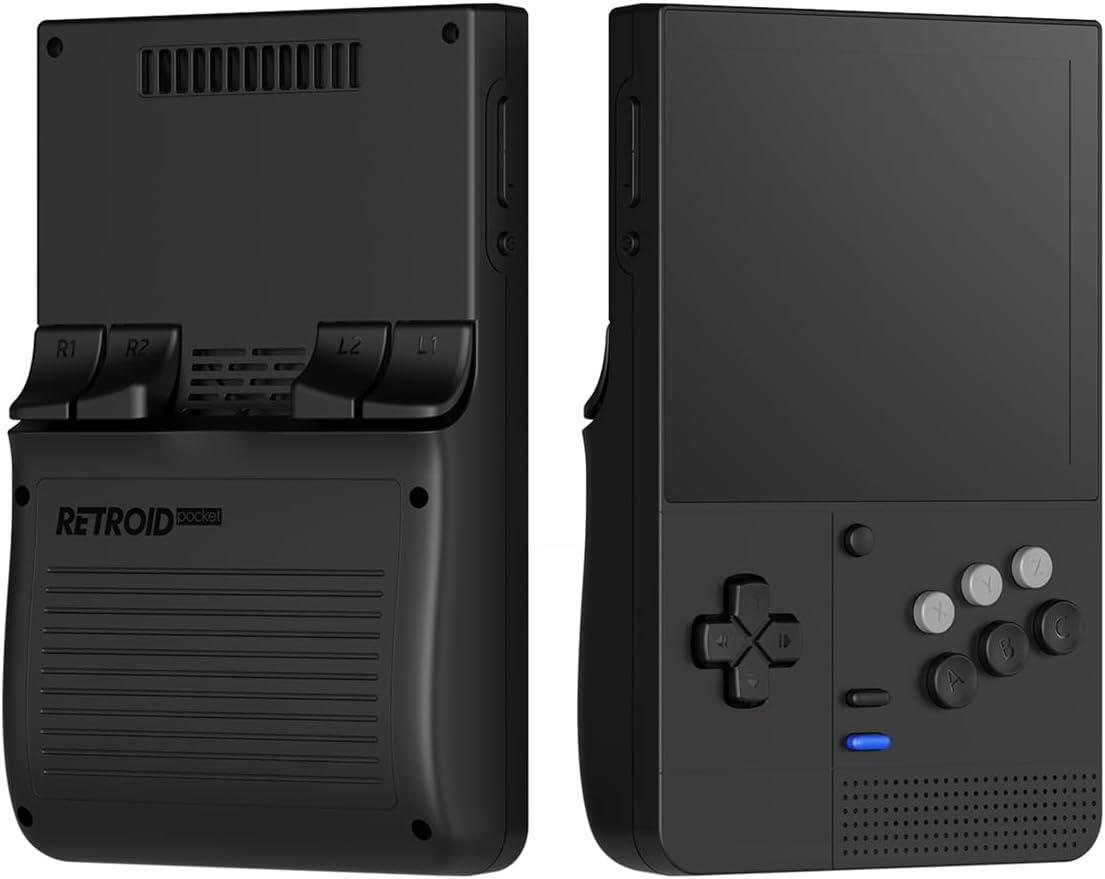 Retroid Pocket Classic Retro Handheld Game Console, 3.92" OLED ...