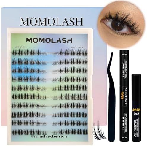Amazon.com: Heasy Manga Lash Clusters, Manhua Lash Clusters 160Pcs Lash ...