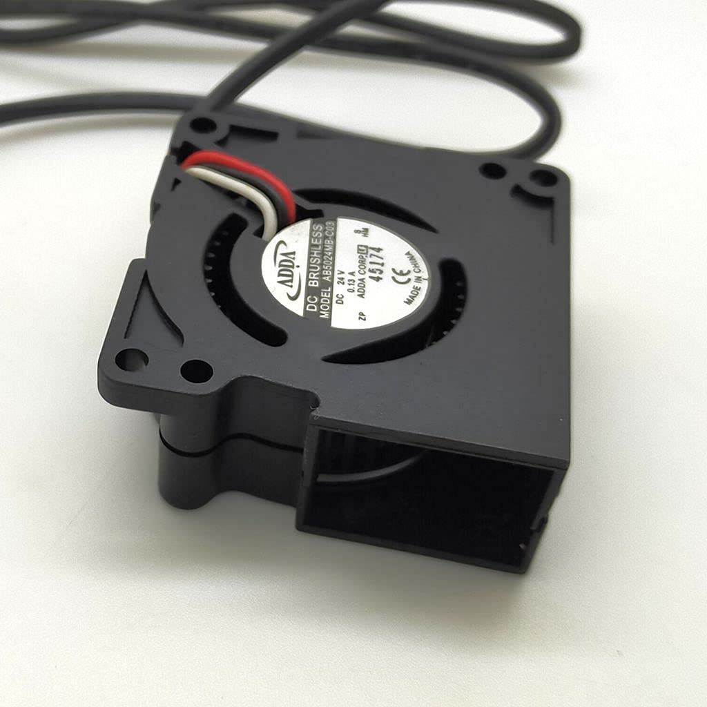 Buy Case Fans AB5024MB-C03 DC 12V Mini Blower,50X50X20mm DC 24V 0.13A ...