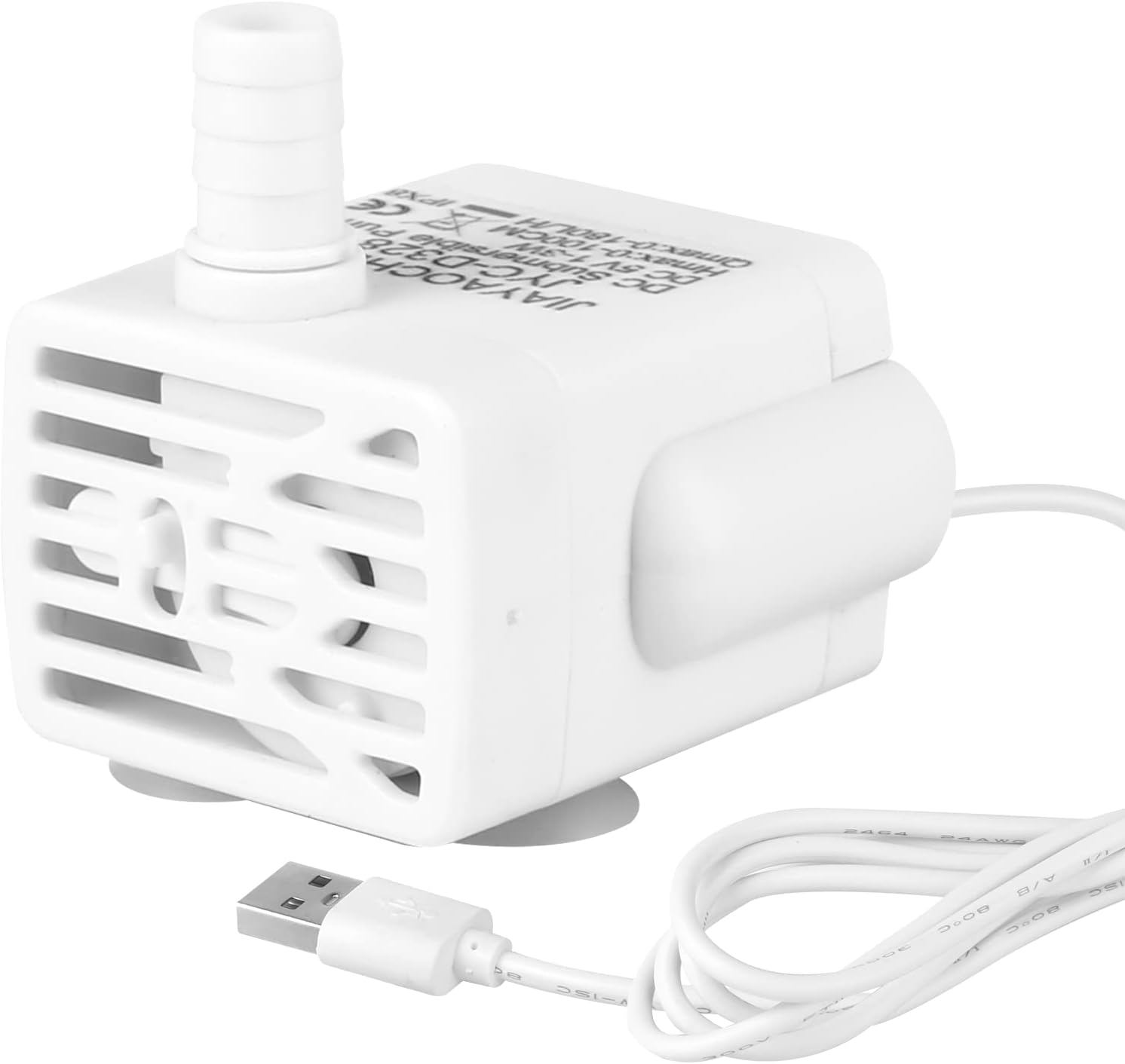 USB Submersible Water Pump (180L/H 5W) Ultra Quiet Aquarium Water Pump ...