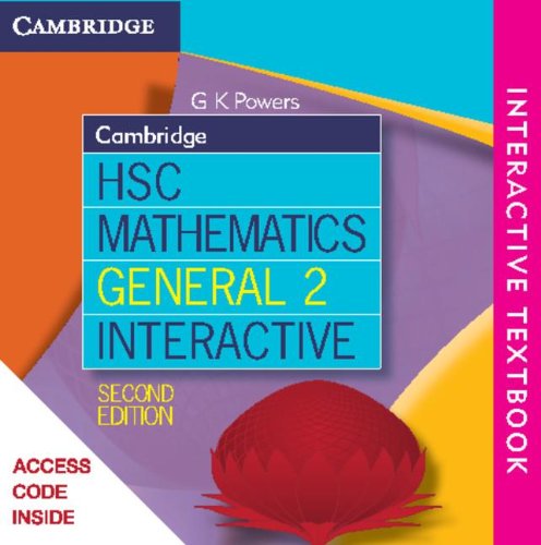 Cambridge HSC Mathematics General 2 Interactive Textbook: Powers, Greg ...