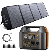 Amazon.com: EnginStar Solar Generator 300W, 100W Solar Panel, 80,000mAh ...