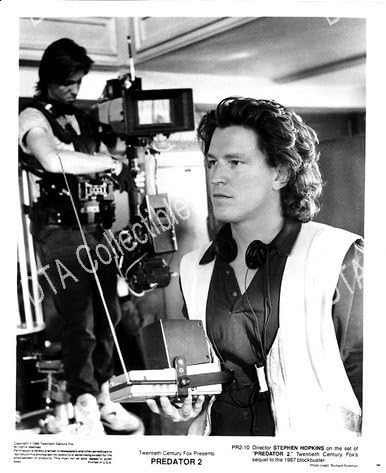MOVIE PHOTO: PREDATOR 2-STEPHEN HOPKINS-1990-B&W 8"x10" MOVIE STILL FN ...