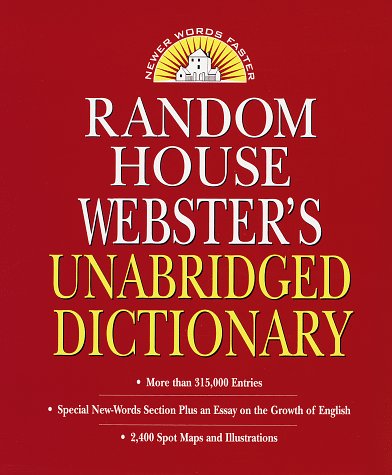 Amazon.com: Random House Webster's Unabridged Dictionary : Indexed ...