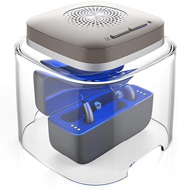 Amazon.com: Flow Med Dry-Cap UV2 Electronic Hearing Aid Dryer for ...