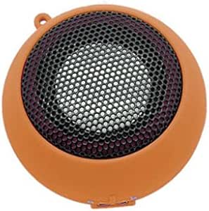 Amazon.com: Wired Speaker Portable Audio Multimedia Rechargeable Orange ...