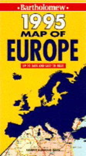 Map of Europe 1995: Amazon.co.uk: Ralston, Donald: 9780702827716: Books